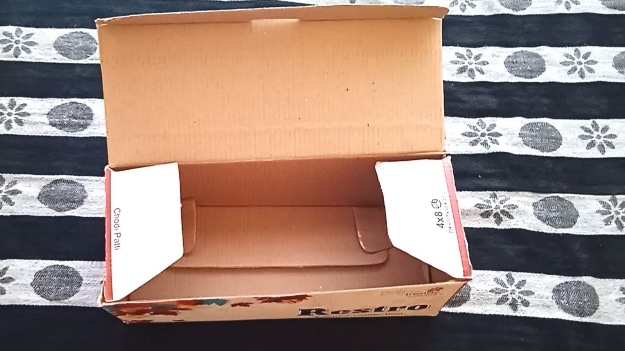 Diy Organizer/Best reuse old cardboard box ideas/Cardboard box craft ...