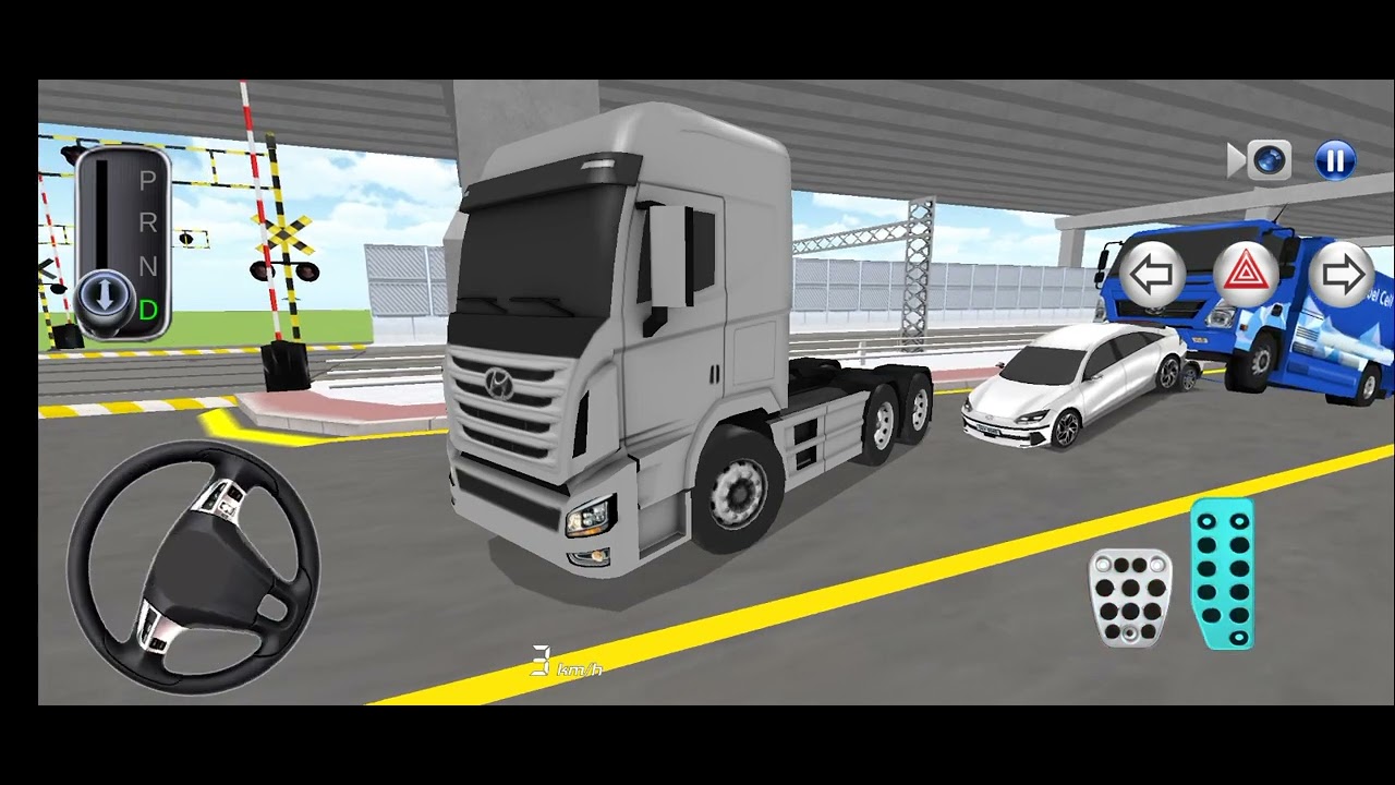 New Police Van Hyundai Staria || 3d Driving Class android game play ...