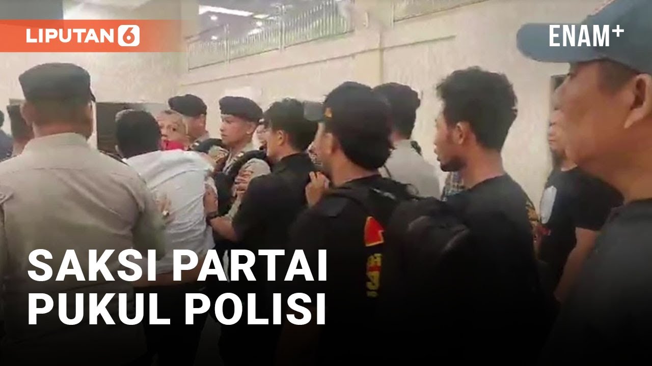 Rapat Pleno Tanjungpinang Rusuh, Polisi Dipukul Saksi Partai | Liputan6 ...