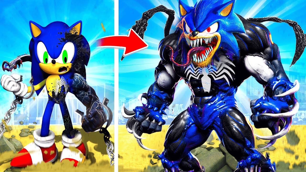 Upgrading Sonic To SONIC VENOM In GTA 5! - YouTube