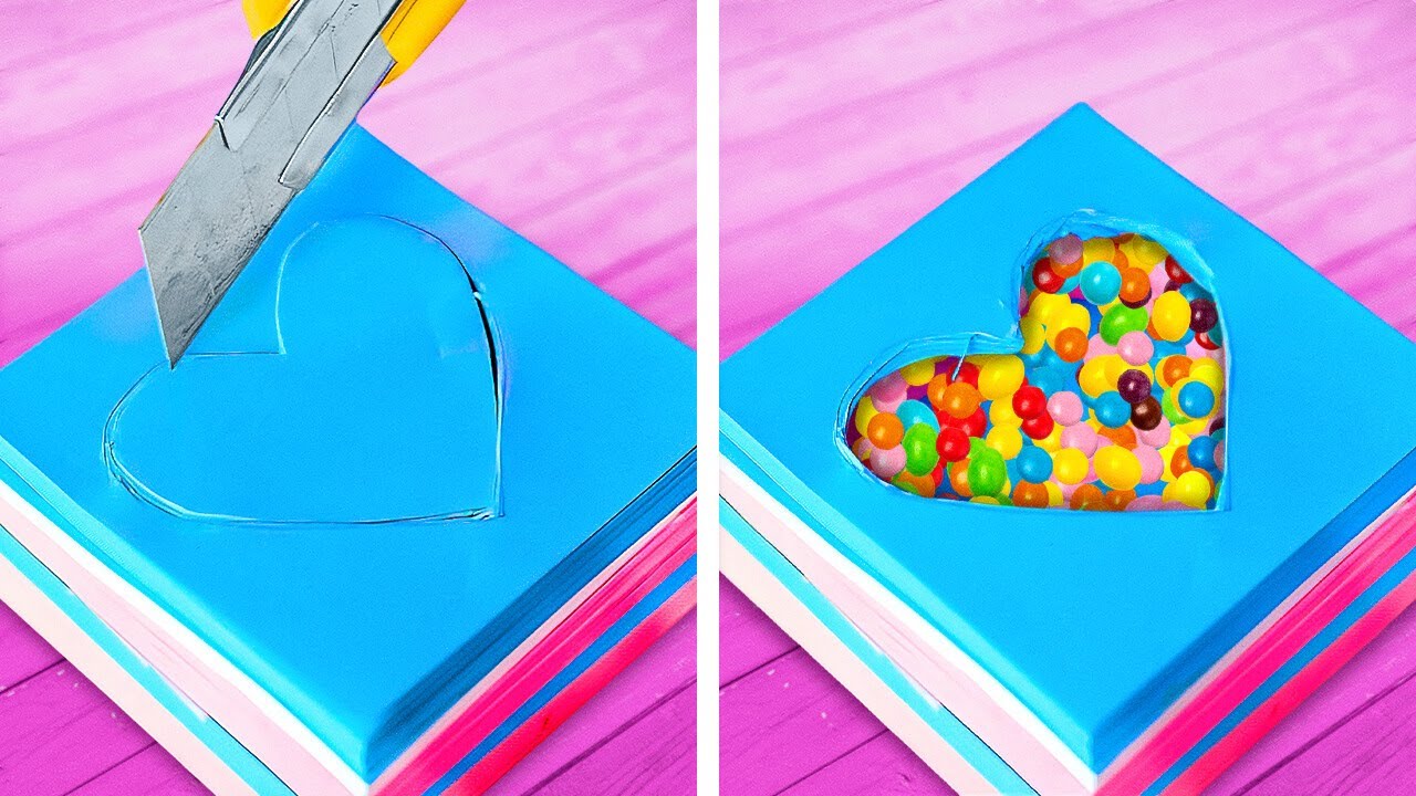 DIY School supplies and Hacks to make your education better - YouTube