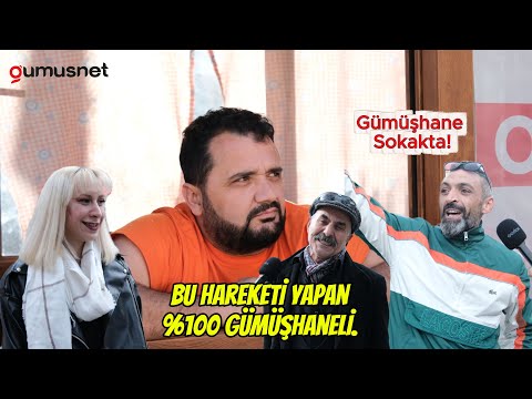 Gümüşhaneli Olduğunu Söylemeden Kanıtla! / Sokak Röportajı