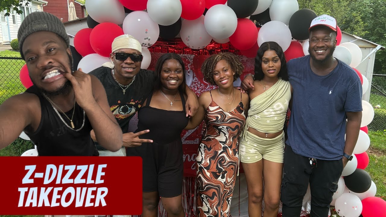 Z-DIZZLE CRASHES GRADUATION BBQ‼️😱 - YouTube