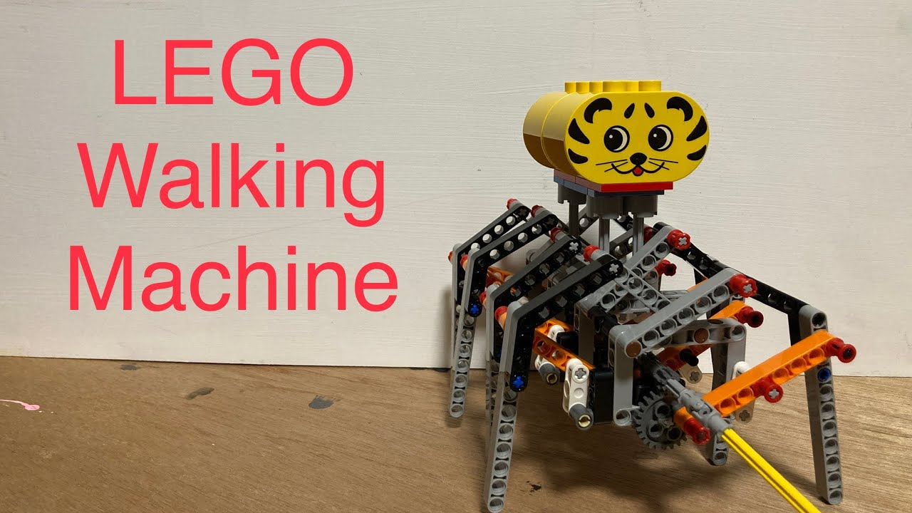 LEGO Walking Machine 歩くレゴ - YouTube
