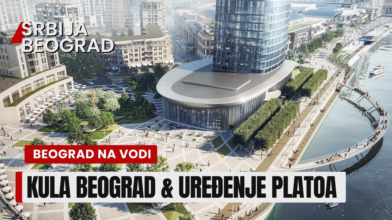 Kula Beograd UREĐENJE platoa | ŠEST zgrada i SC APOLLO u izgradnji kod ...