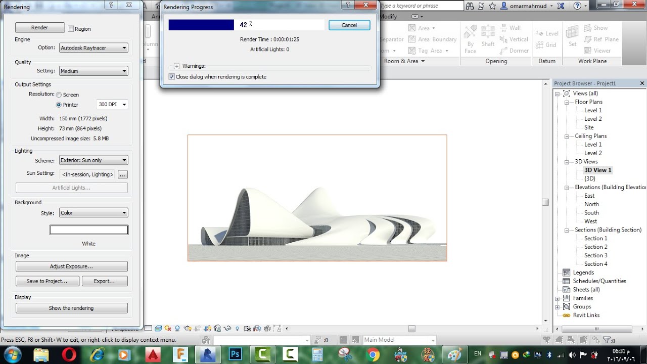 Lec3| How To Start Organic Modeling Using Revit.(fusion 360 to Revit ...