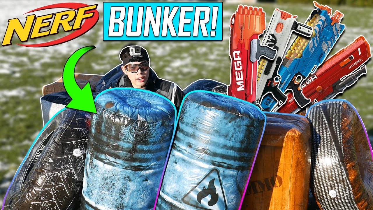 The Best and Easiest Way to Have EPIC Nerf Wars! | Battle Bunkerz - YouTube