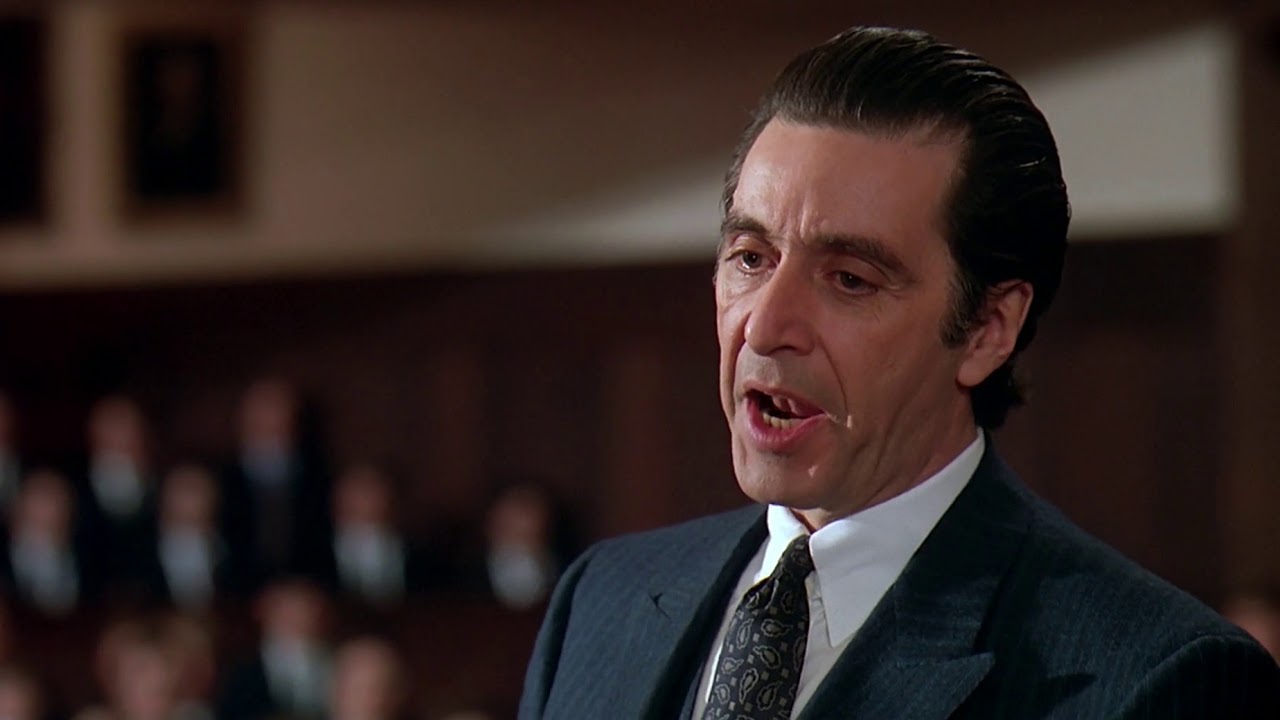 Scent of a Woman A Baird Man - YouTube