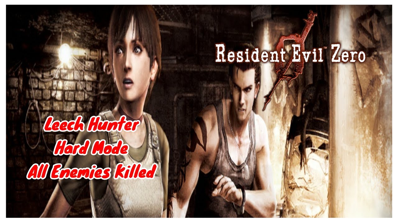 Resident Evil Zero Leech Hunter Hard mode kill all enemies - Final ...