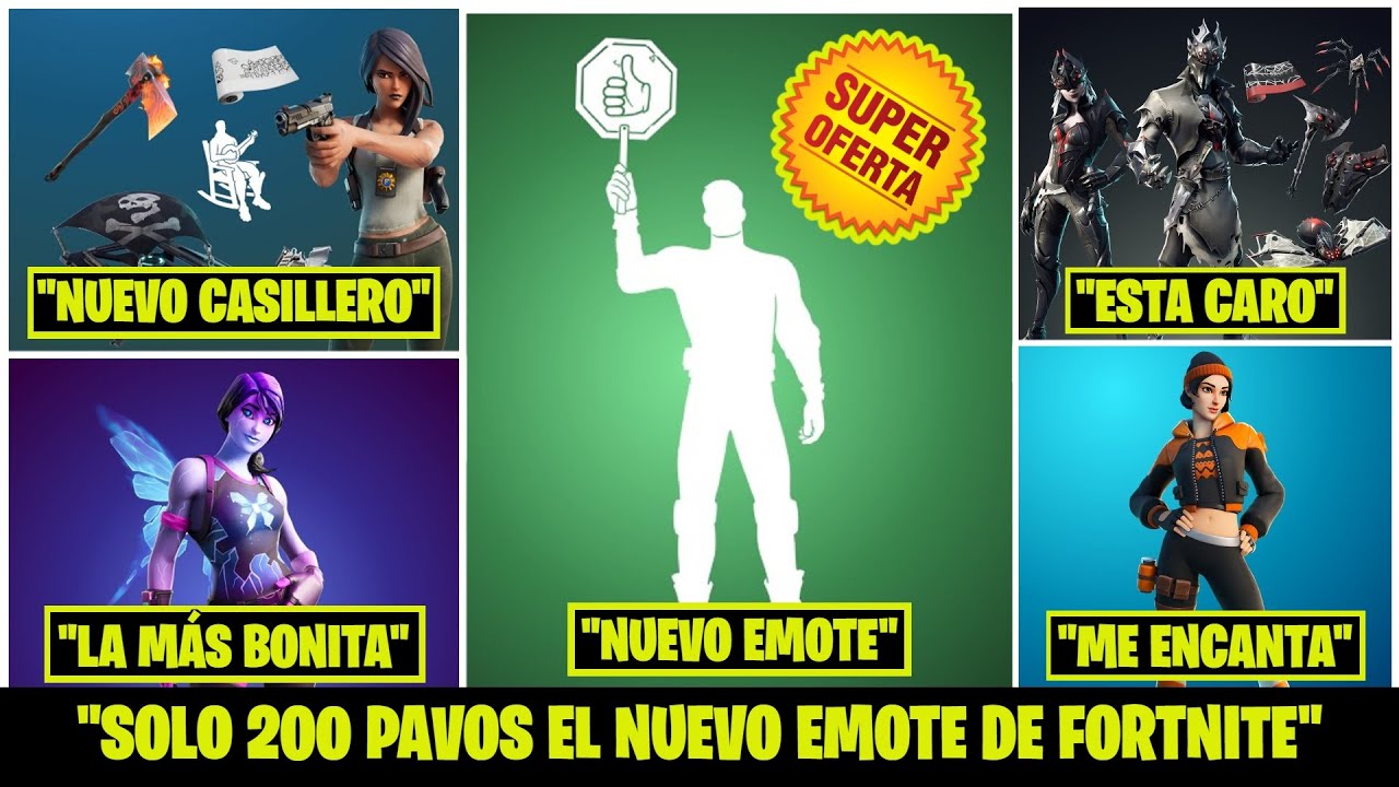 NUEVO EMOTE! en #fortnite ! El NUEVO casillero de SETTY ME SALE EN 200V ...