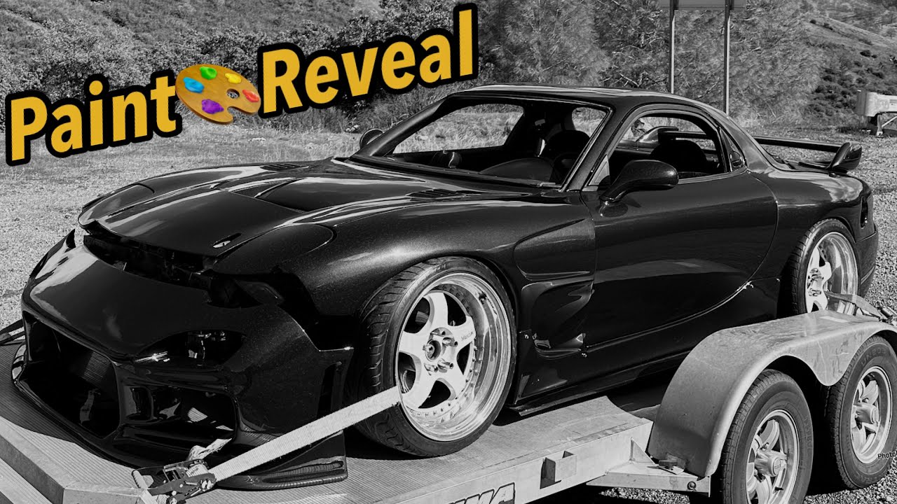After 2 Years In Body Shop/Paint Jail, My FD RX7 IS FINALLY HOME ...