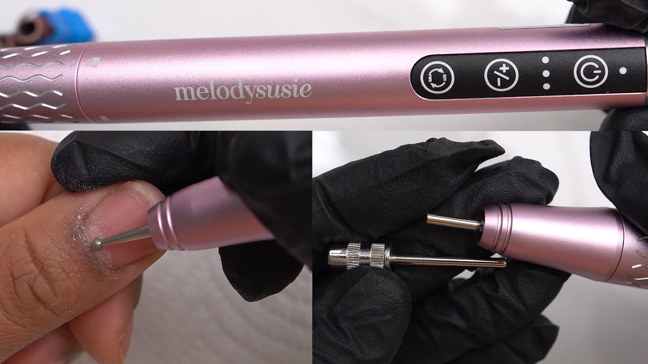 MelodySusie Portable Nail Drill Review | Just Doing Nails | Tutorial ...