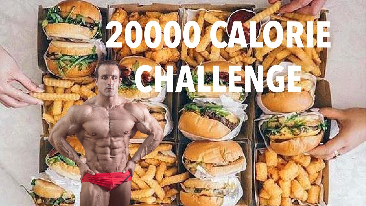20000 CALORIE CHALLENGE en restaurantes AMERICANOS | Especial 10k - YouTube