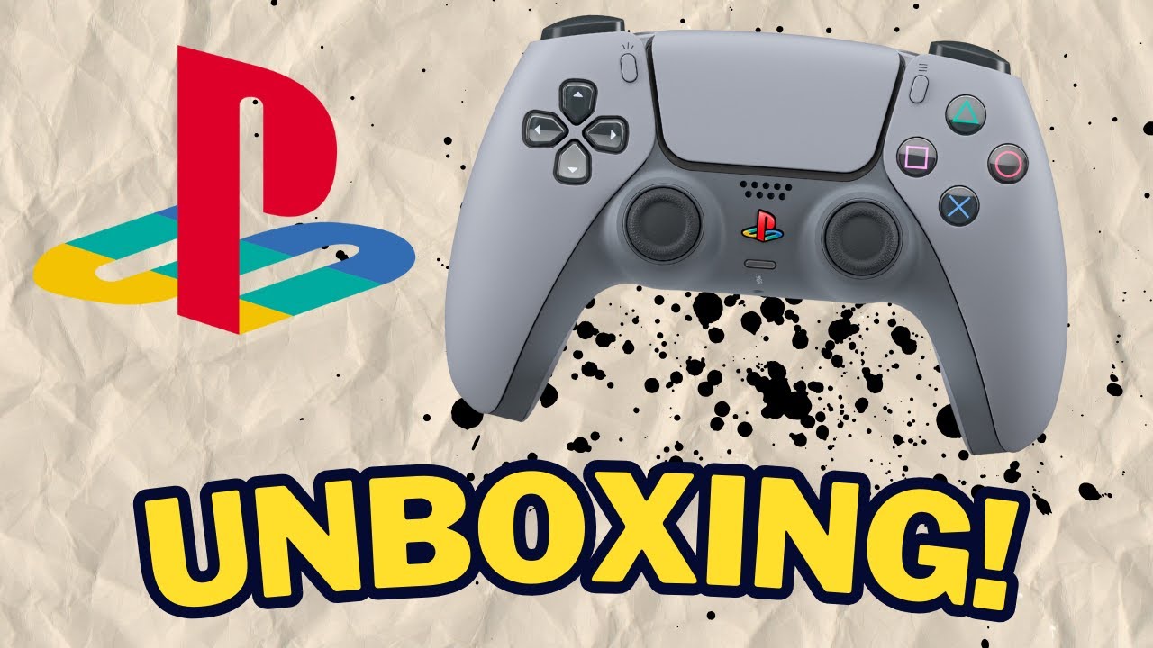 30th Anniversary Limited Edition PS5 Controller UNBOXING! - YouTube