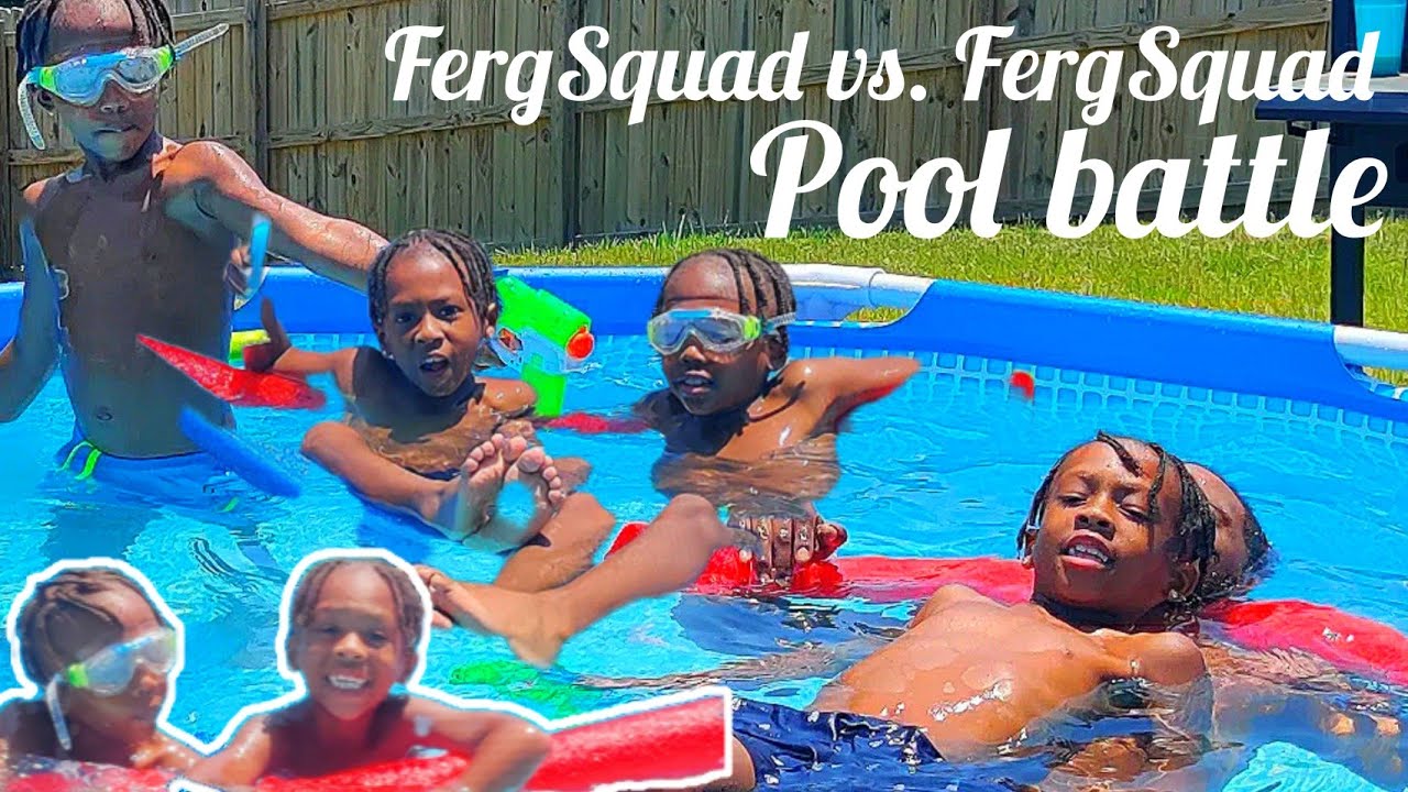 The Most Epic Pool Fight | FergSquad vs. FergSquad - YouTube