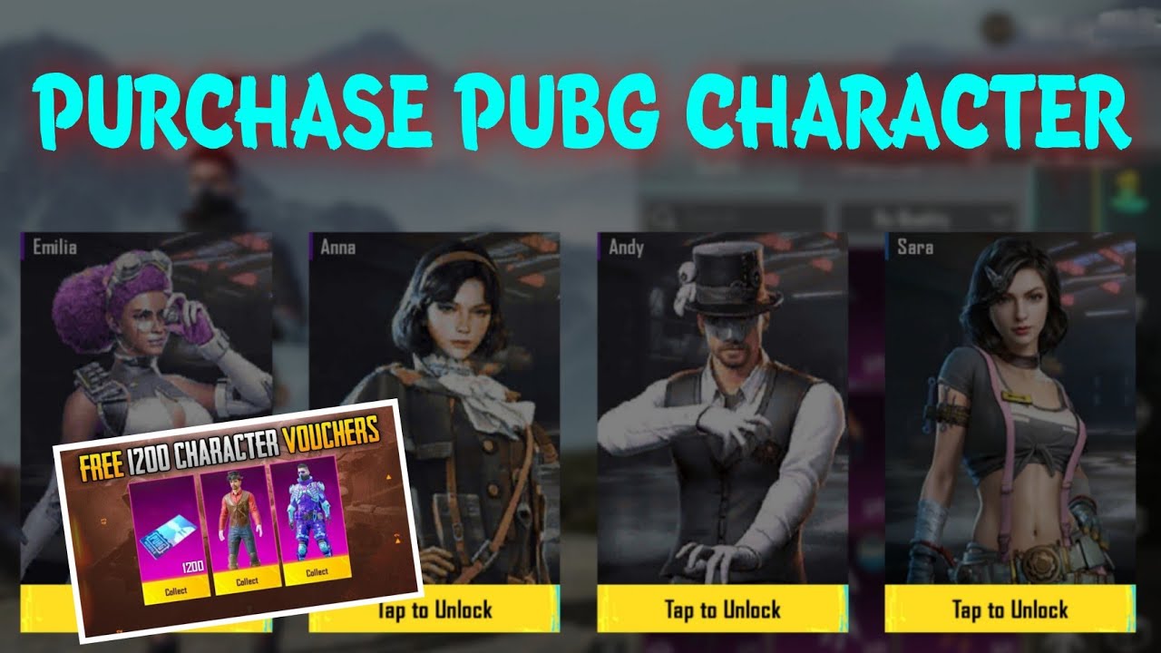 HOW TO PURCHASE CARLO CHARACTER BGMI | Pubg mai carlo character kaise ...