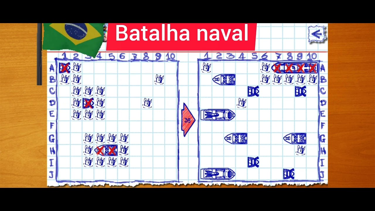 Quando você vai jogar batalha naval online e o seu adversário não aguenta e abandona a partida 😬 ...