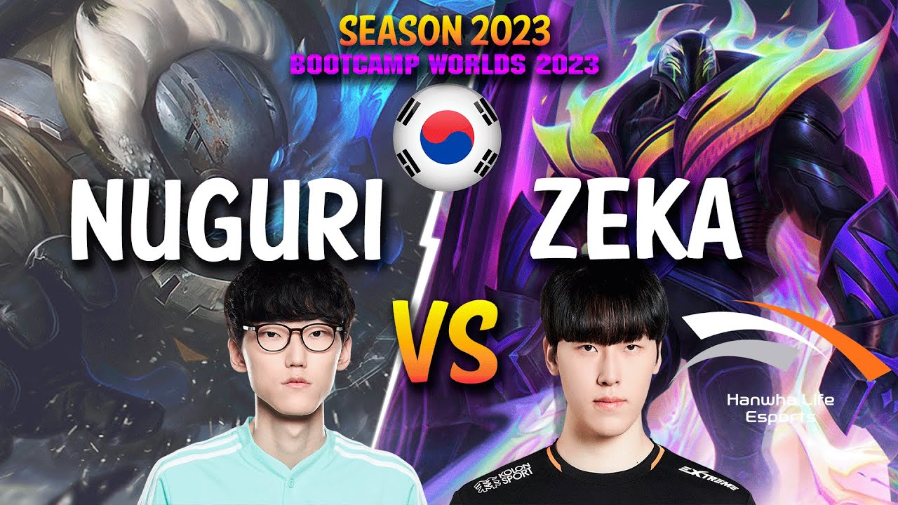 Nuguri vs HLE Zeka - Nuguri GRAGAS vs Zeka K'SANTE Top - Patch 13.22 KR ...