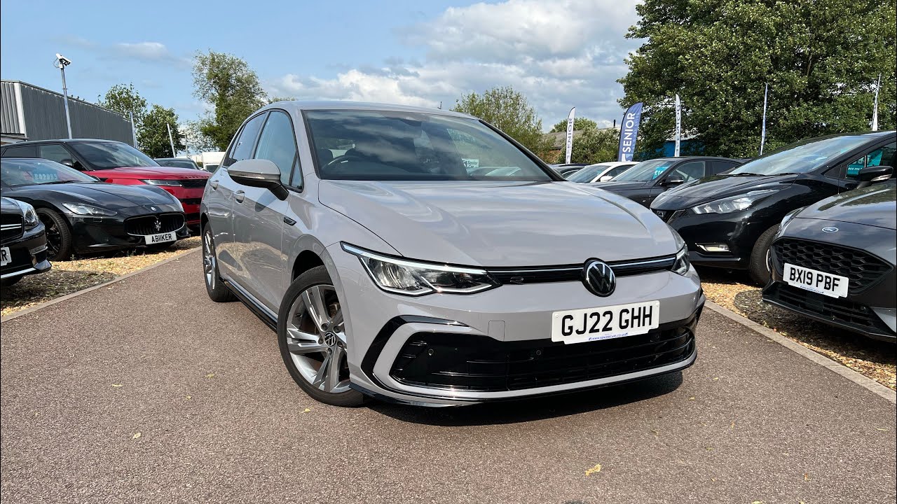 Lovely VW Golf R-Line for sale in Moonstone Grey! - YouTube