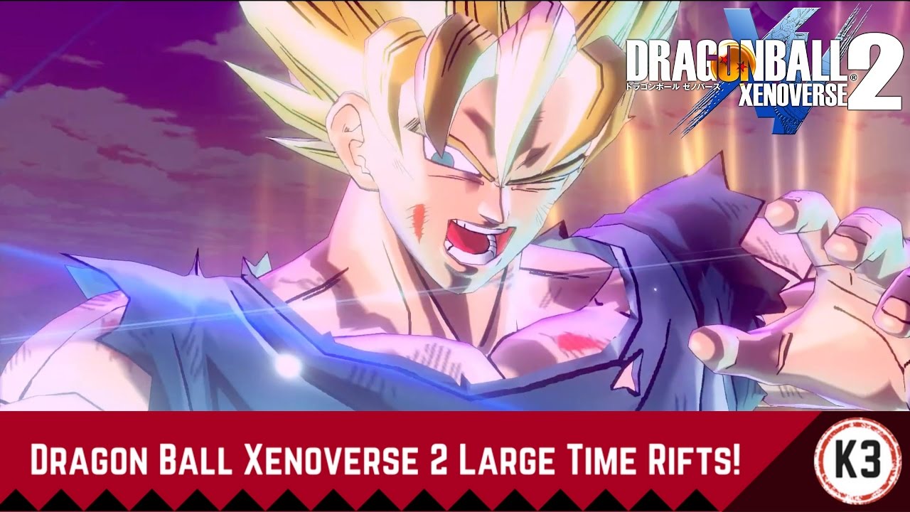 DRAGON BALL XENOVERSE 2 No Commentary Large Time Rifts! (PS4) - YouTube