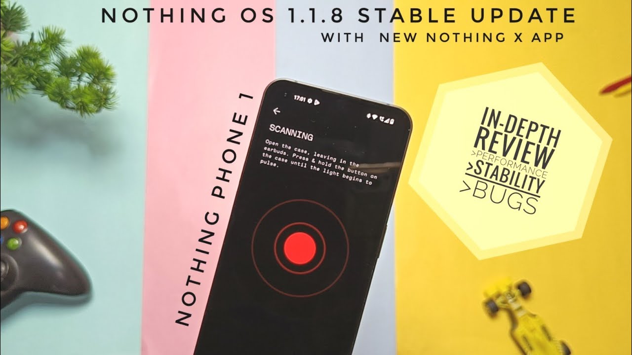 Nothing phone 1 update 1.1.8 stable with new nothing X app: welcome ...