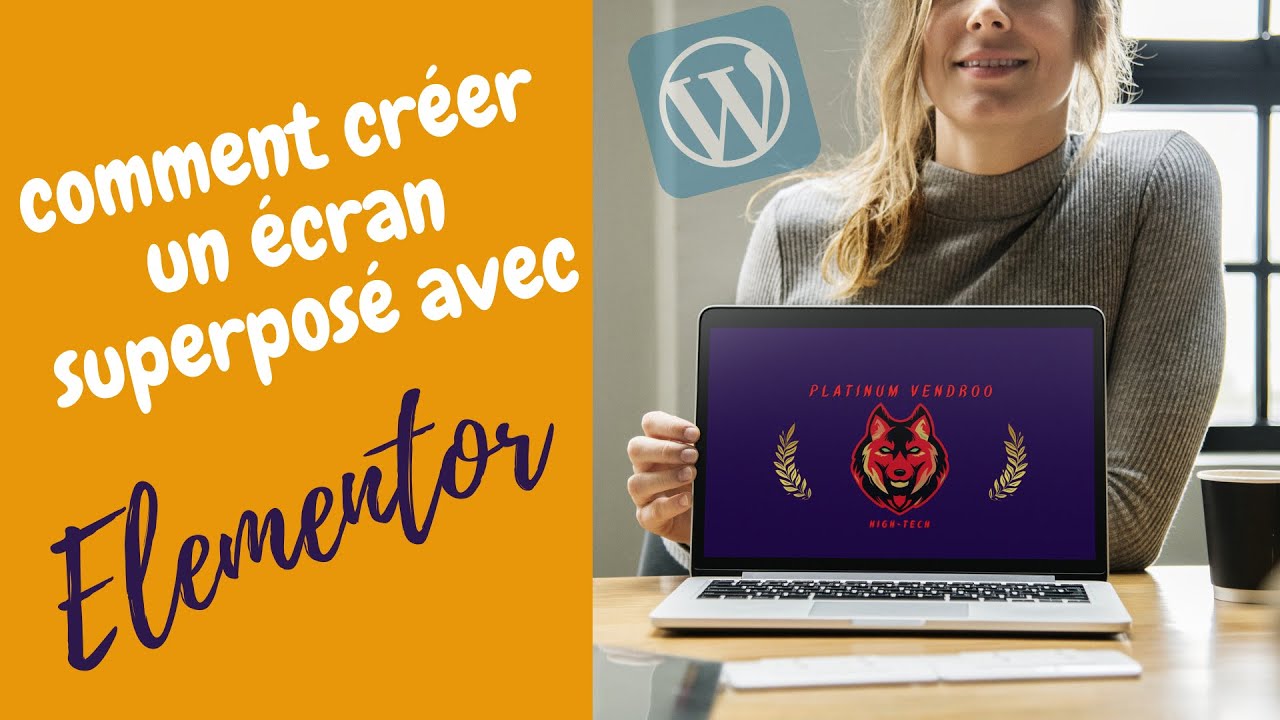 comment créer un écran superposé avec elementor sur wordpress - YouTube