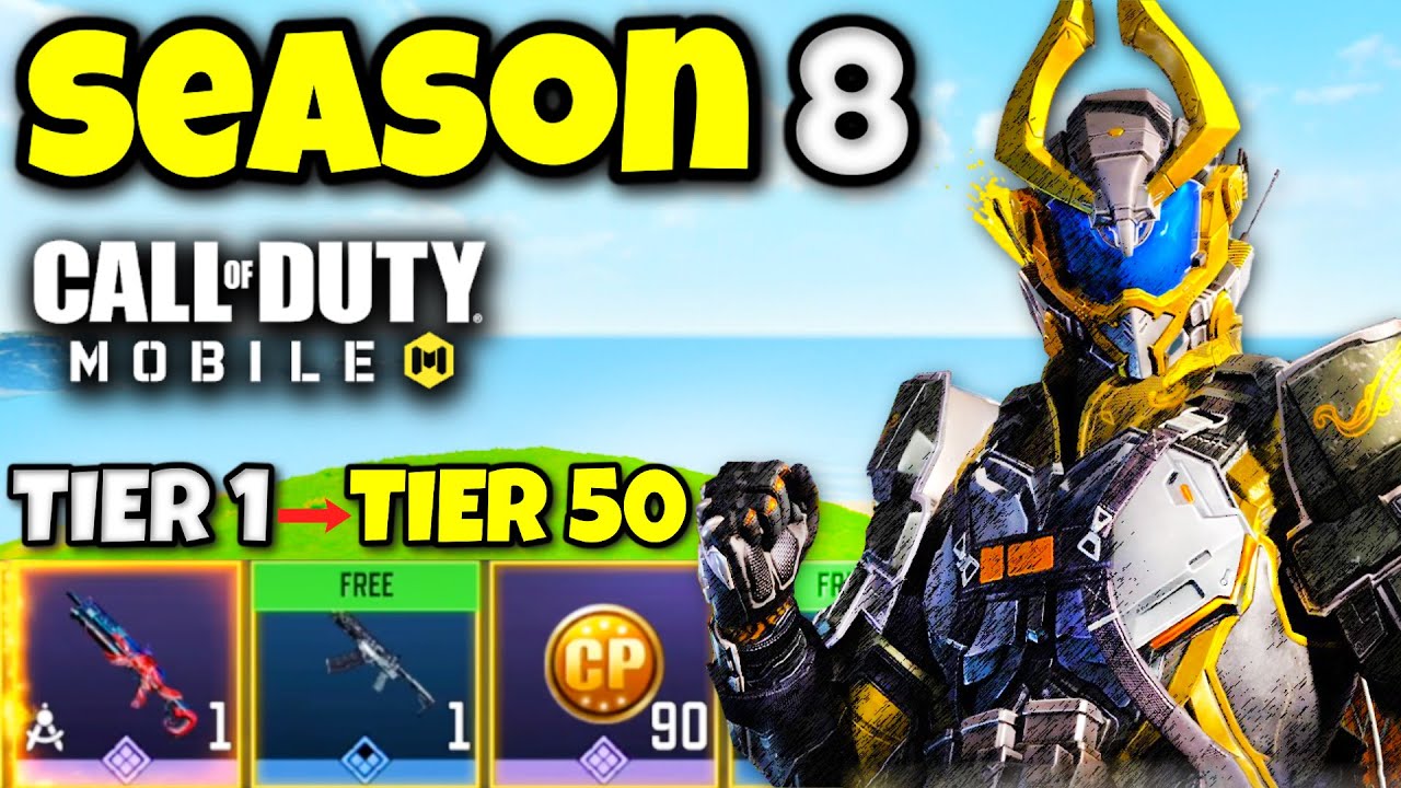 *NEW* SEASON 8 BATTLE PASS MAXED OUT in COD MOBILE - YouTube