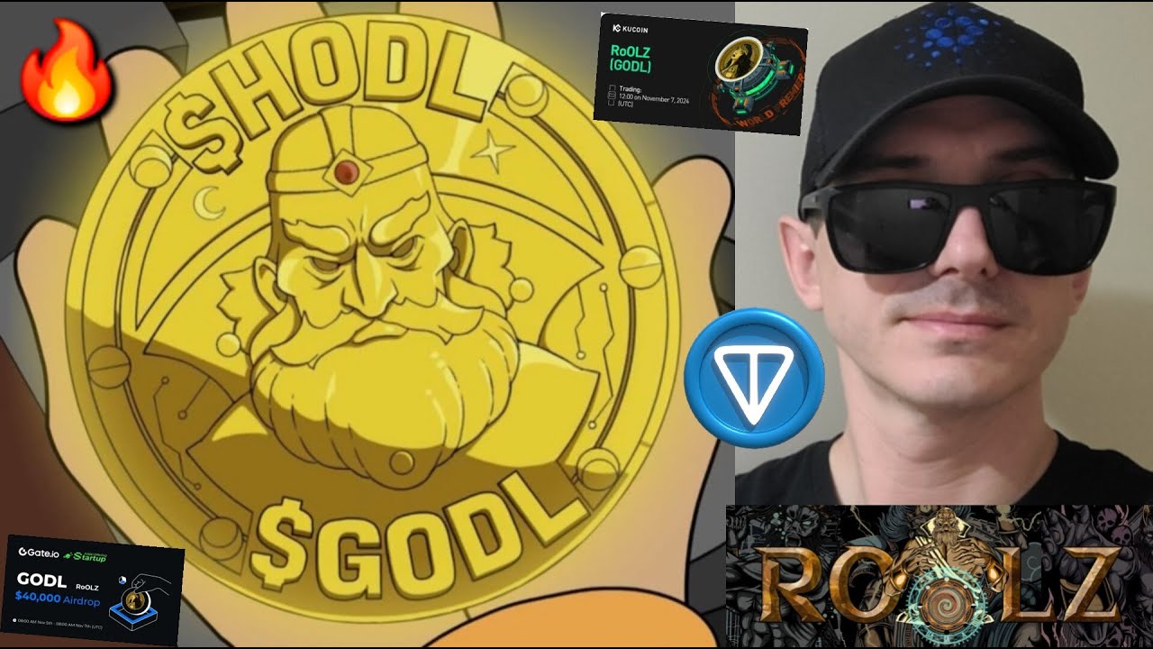 $GODL - ROOLZ TOKEN CRYPTO COIN HOW TO BUY GODL TON TELEGRAM APP ...