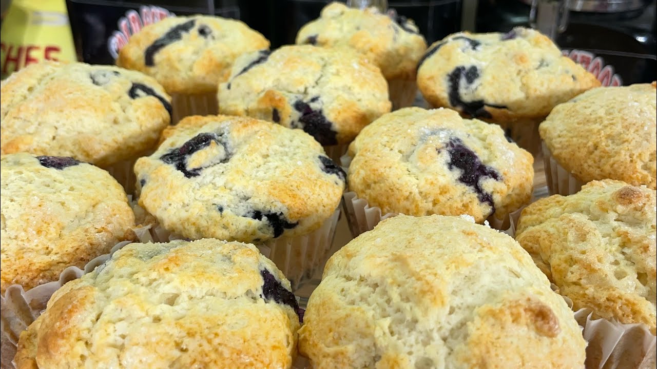OLD SCHOOL BLUEBERRY 🫐 MUFFINS/OLD SCHOOL BIG COUNTRY BREAKFAST OF THE ...