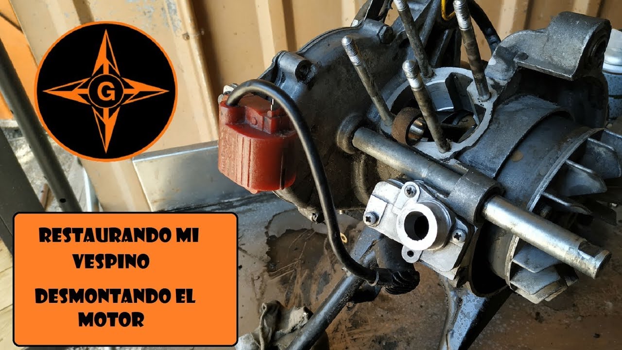 RESTAURACION DE MI MOTO VESPINO SC AL ALX DEL AÑO 1985 PASO A PASO ...