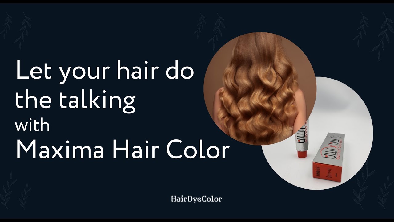Let your hair do the talking with Maxima Hair Color - YouTube