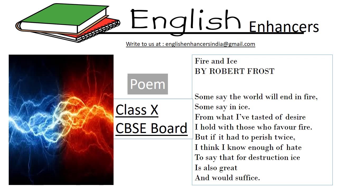 Slideshow Video Of Summary Of Fire And Ice By Robert Frost Class X slideshow-video-of-summary-of-fire-and-ice-by-robert-frost-class-x