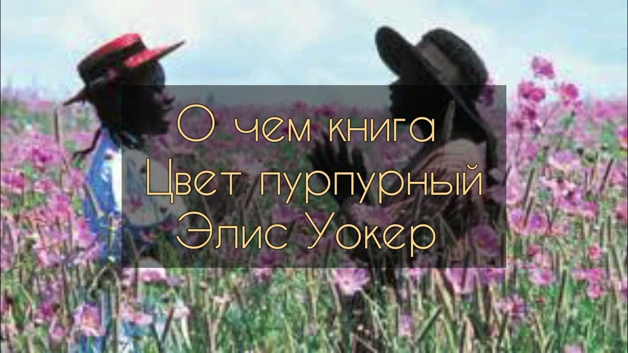 О чем книга Цвет пурпурный, Элис Уокер - YouTube
