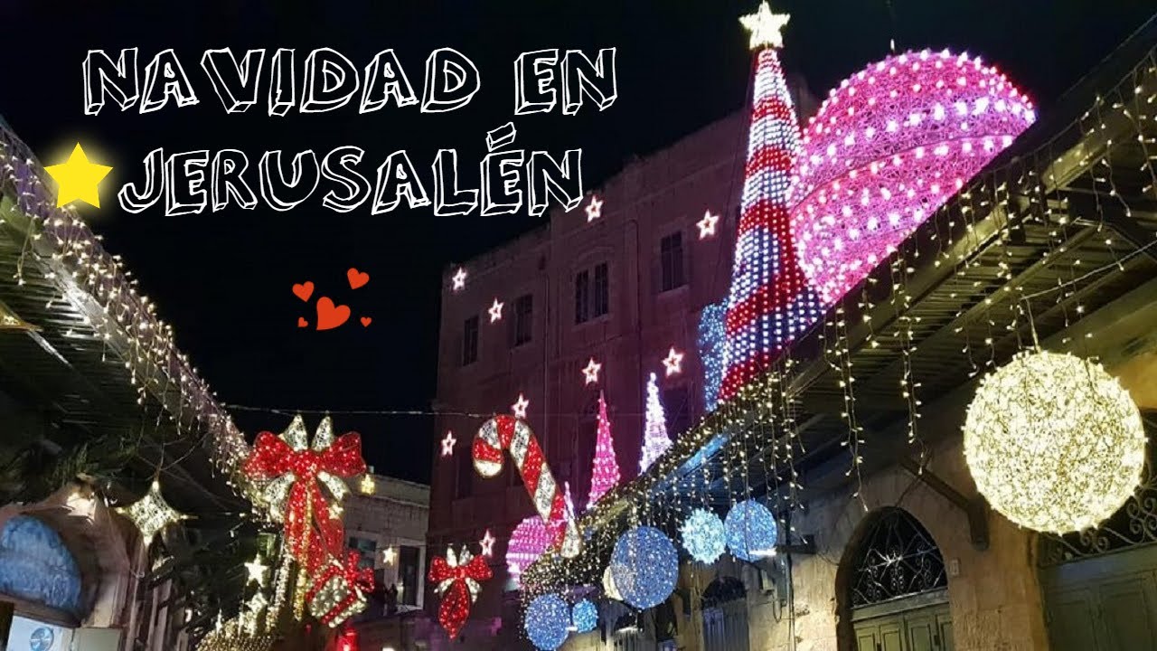 Navidad en Israel - emotivas imagenes desde Ciudad Santa - YouTube