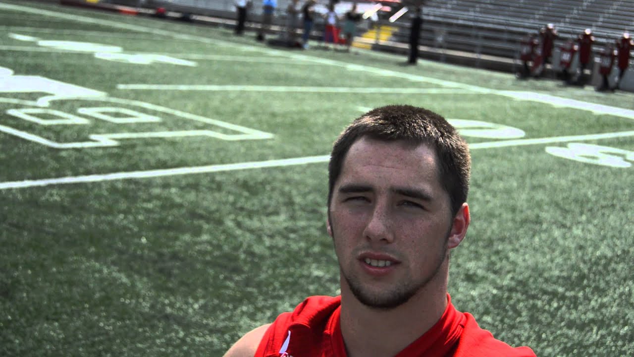 Wisconsin linebacker Derek Landisch discusses changes in the Badgers ...
