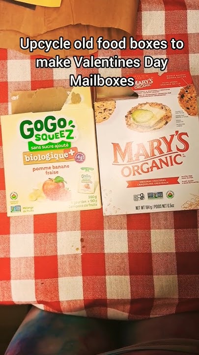 Turn old cereal boxes into Valentines Day Mailboxes #valentinescrafts # ...