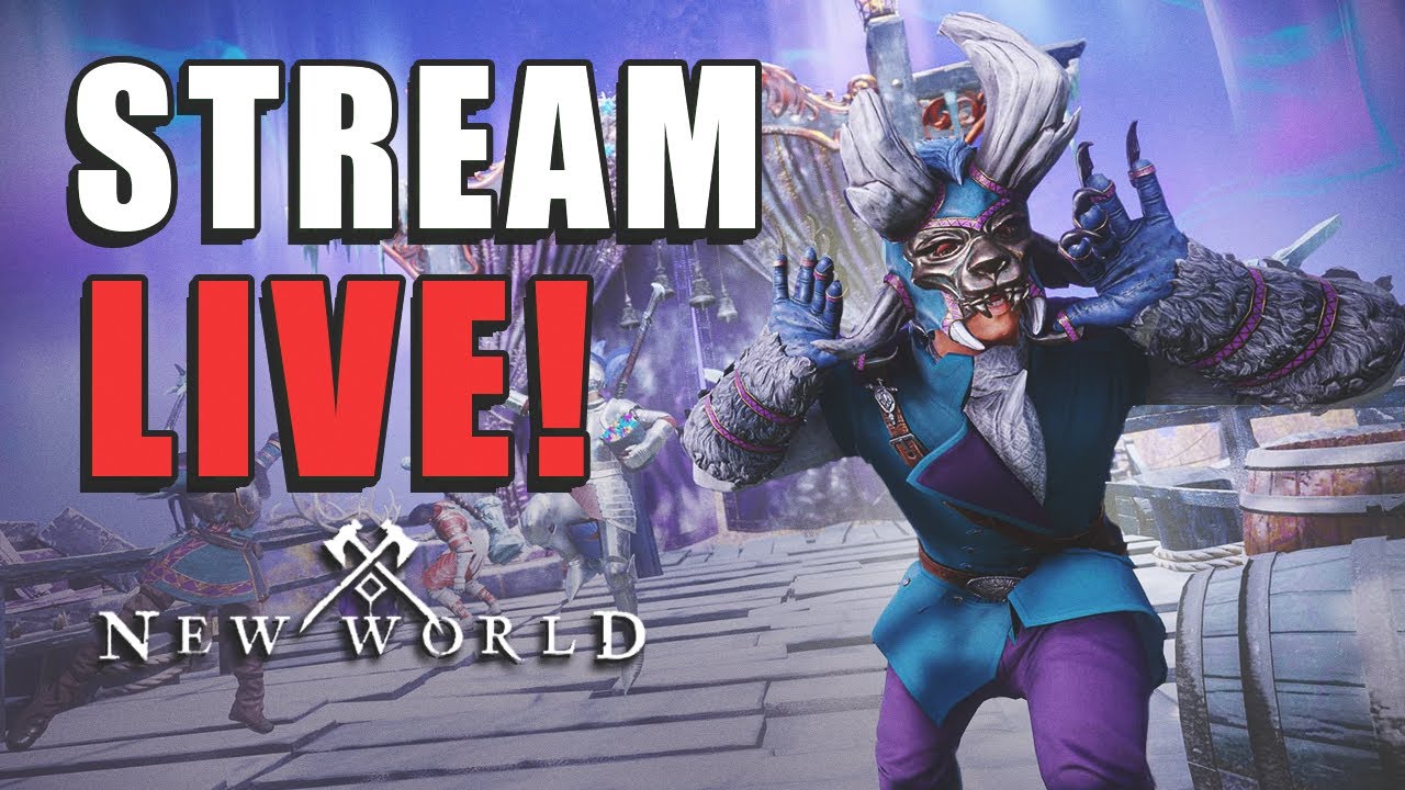 🔴 AO VIVO - NEW WORLD GAMEPLAY! FARM! FARM! FARM! - YouTube
