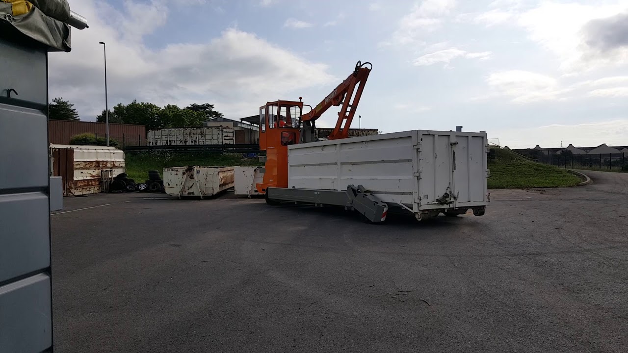 Packmat System: Compacteur pour benne ouverte PK425 - YouTube