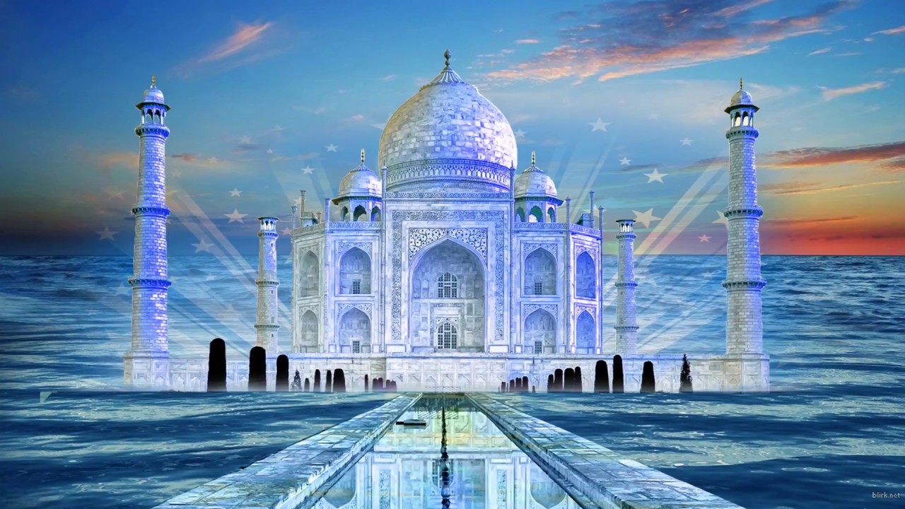 MOTION GRAPHICS OF TAJ MAHAL - YouTube