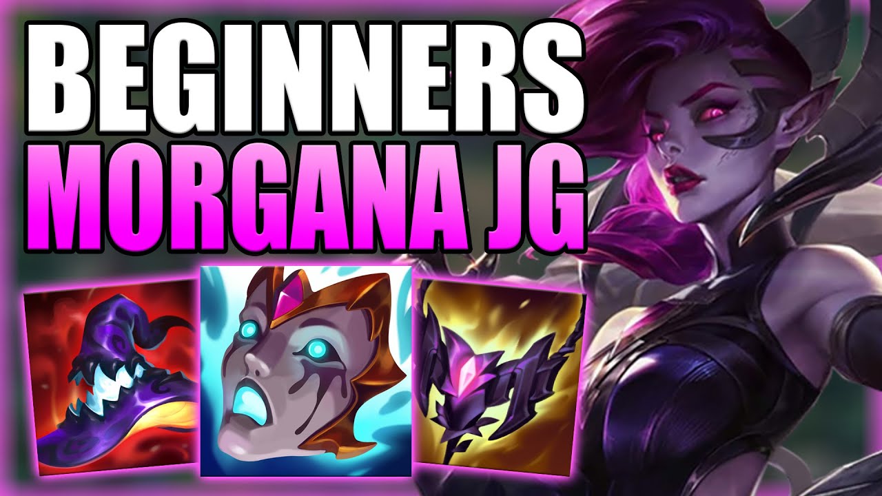 HOW TO PLAY MORGANA JUNGLE & HARD CARRY GAMES FOR BEGINNERS! - Gameplay ...