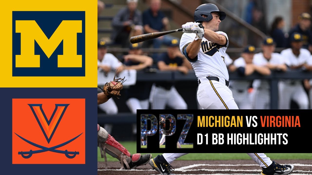 Virginia Cavaliers vs. Michigan Wolverines | 2025 College Baseball ...