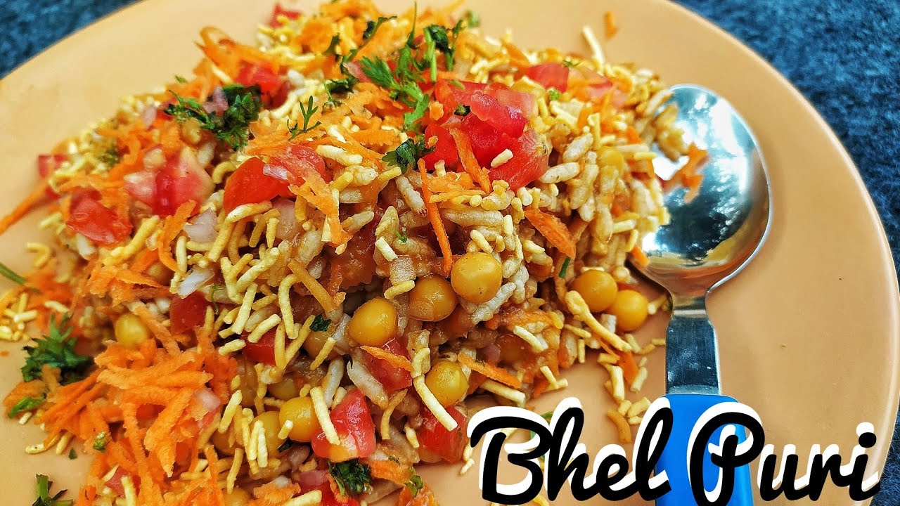 MASALA BHEL PURI CHAAT RECIPE | CHAT PATA CHAAT | INDIAN STREET FOOD ...