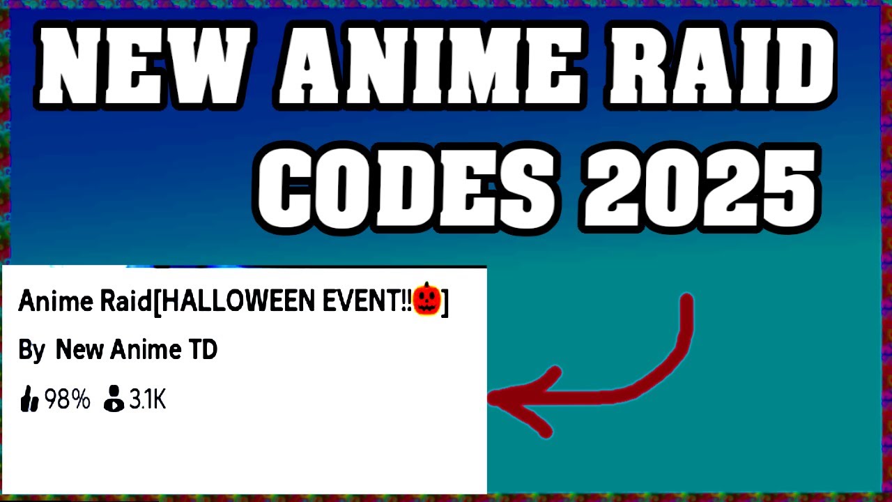 New Anime Raid Codes 2025 / Roblox ! 🎮🔑 - YouTube