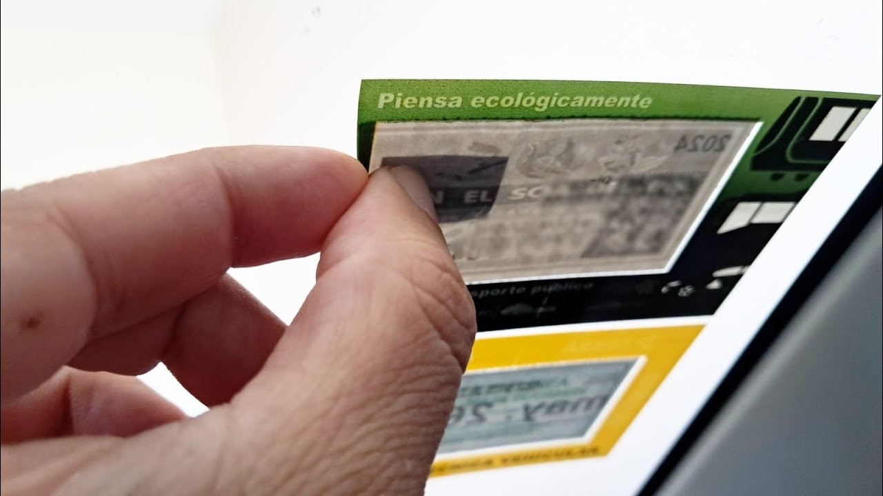 ¡ATENCIÓN CONDUCTORES! CAMBIO DE STICKER DE MARCHAMO 2025 - YouTube