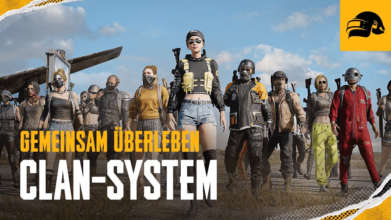 Clan System | Überlebt als Einheit | PUBG: BATTLEGROUNDS DE - YouTube