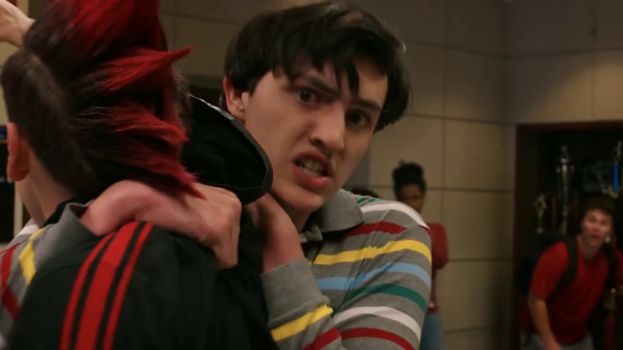 Demetri Take's down Hawk - Cobra Kai (S2x10) - YouTube