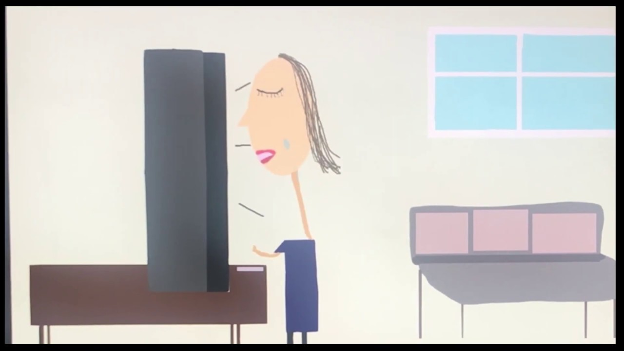 Vegan animation about ignorance and avoidance behavior// Backspace ...