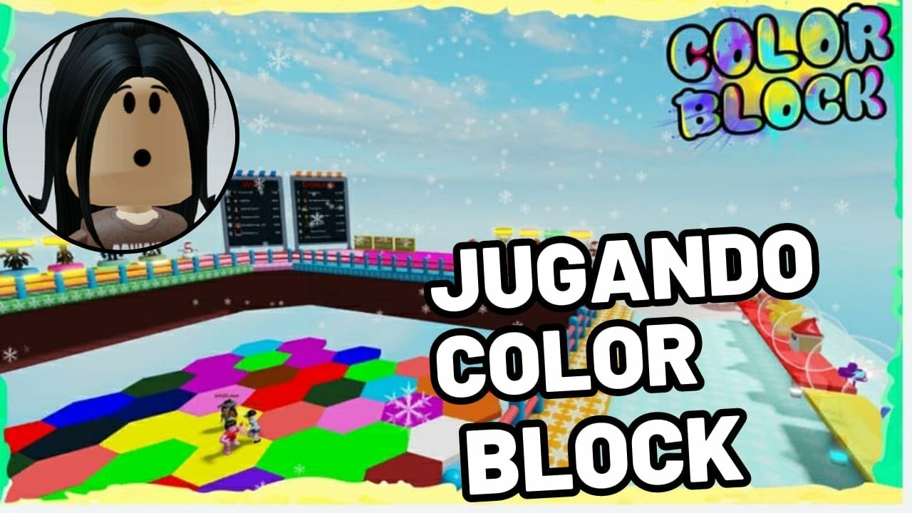 Jugué COLOR BLOCK por primera vez en Roblox 🔥😱💥 | shelly_Go - YouTube