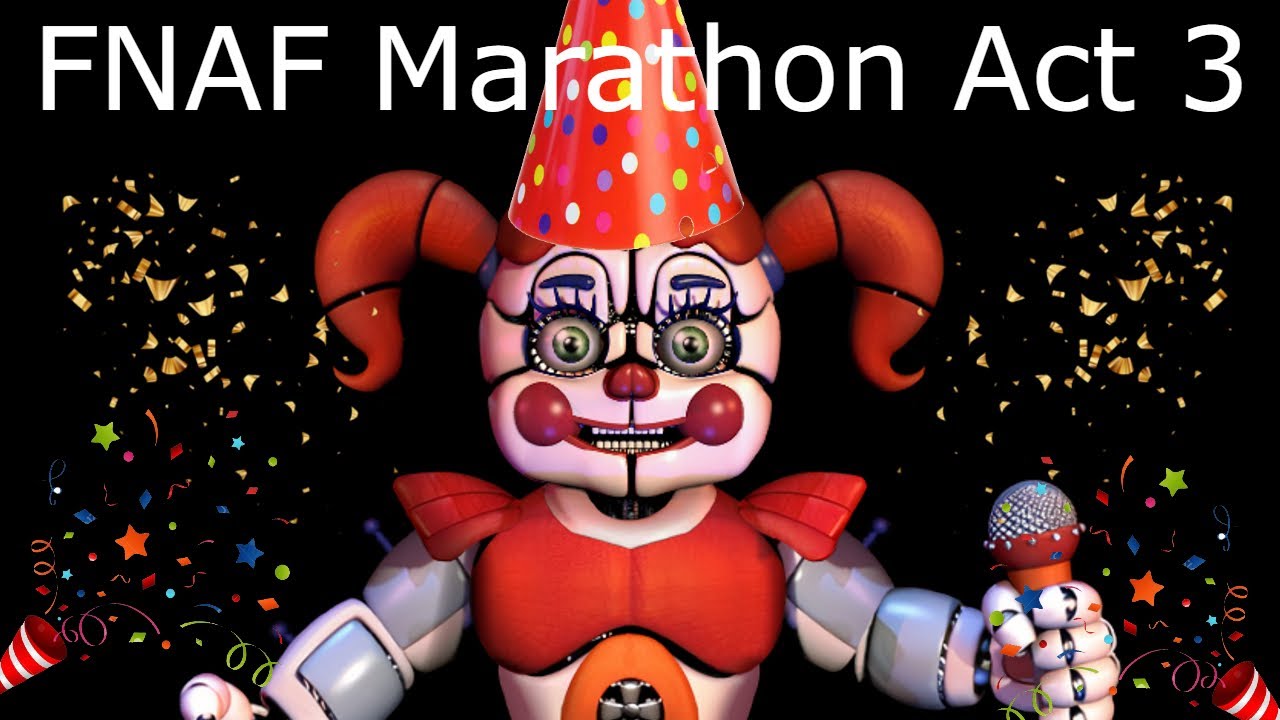 Exploring the deepest depths (FNAF Marathon: Sister Location) - YouTube