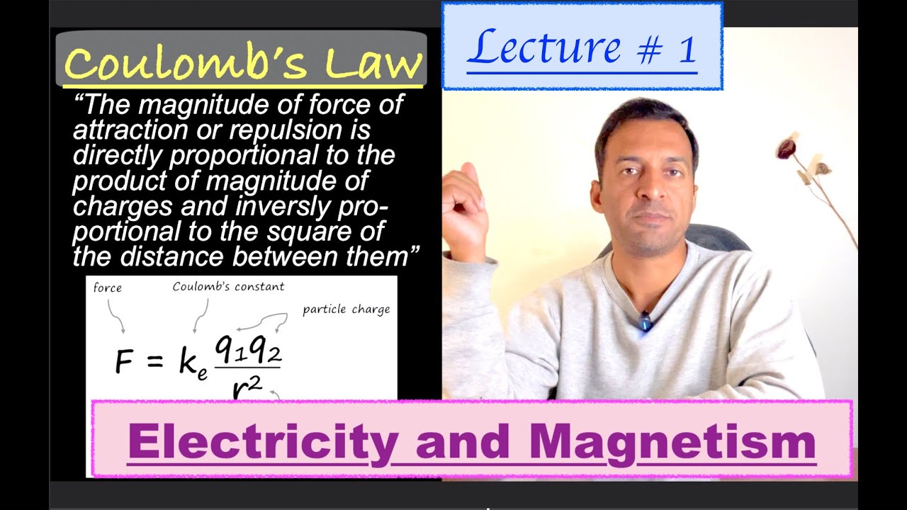 Lec # 2 | HRK 25.1| Elec. Charge & Coulomb's Law | Electricity and ...